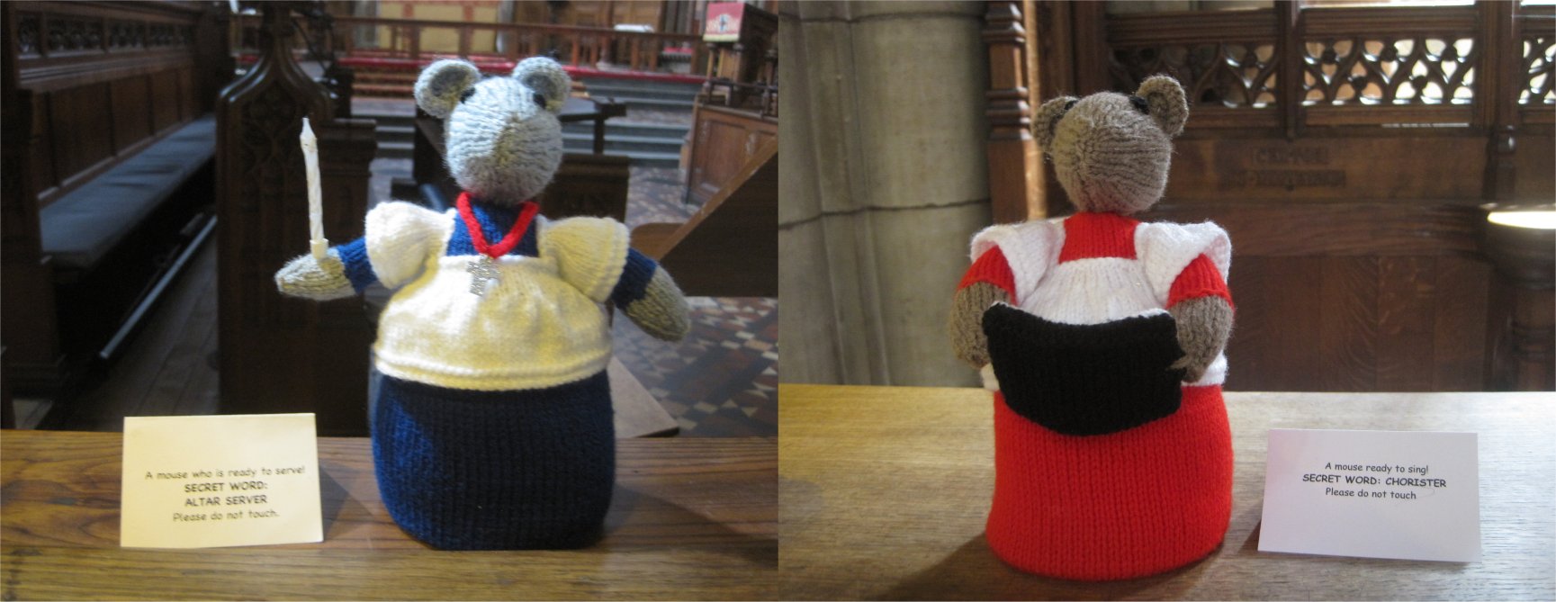 Church Mice in Inverness Cathedral - Invitation 2 Events